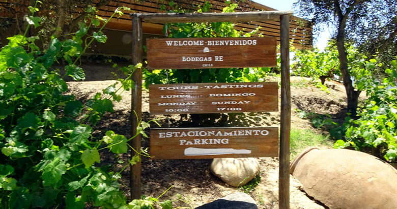 Bodegas RE – Tour e Degustação – Chile a La Carte